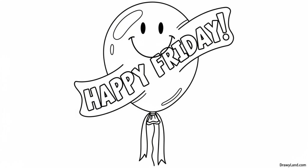 Free Printable Friday Coloring Pages for Kids