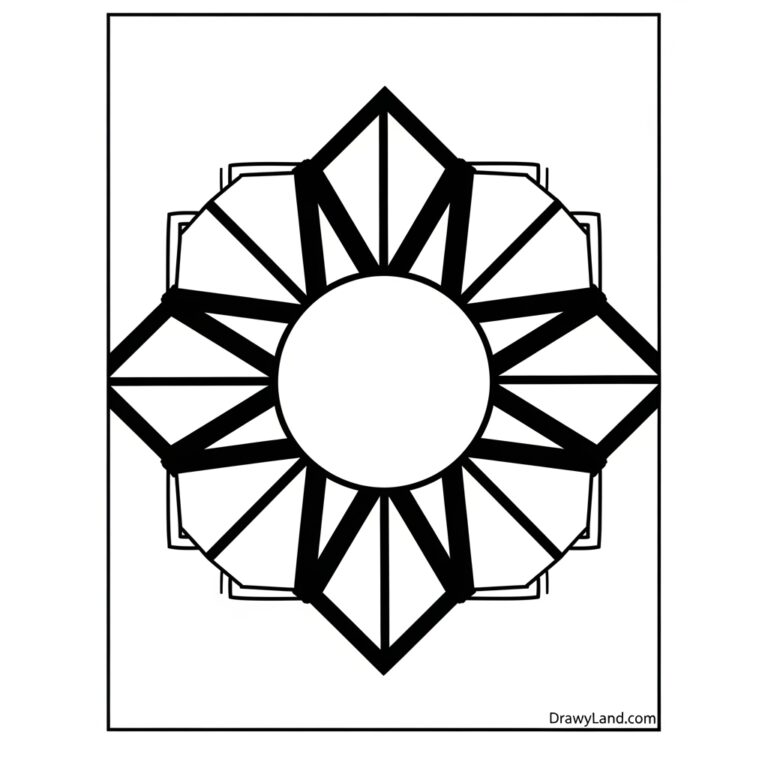 Free Printable Optical Illusions Coloring Pages